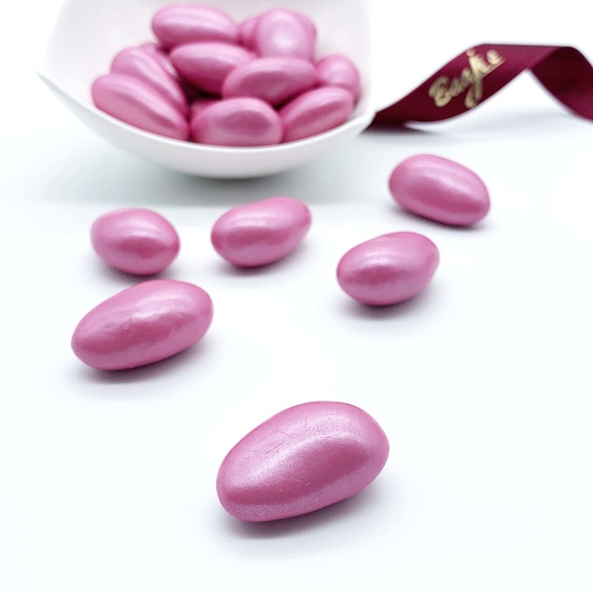 Pink Italian Chocolate Almond Dragees - Baaji's